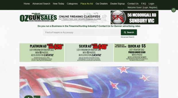 ozgunsales.com.au - OZ GUN SALES - Online Firearms... - OZ GUN SALES