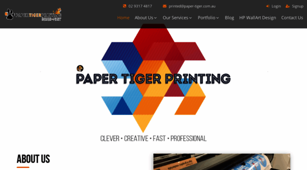 paper-tiger.com.au - Paper Tiger Printing - Paper Tiger