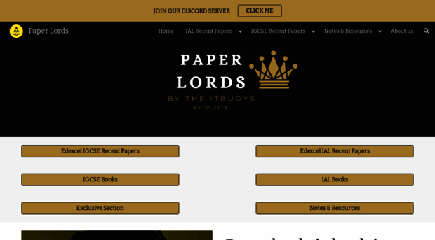 paperlords.org - Paper Lords - Paper Lords
