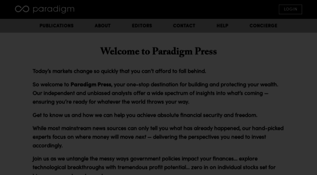 paradigmpressgroup.com - Paradigm Press - Paradigm Press Group