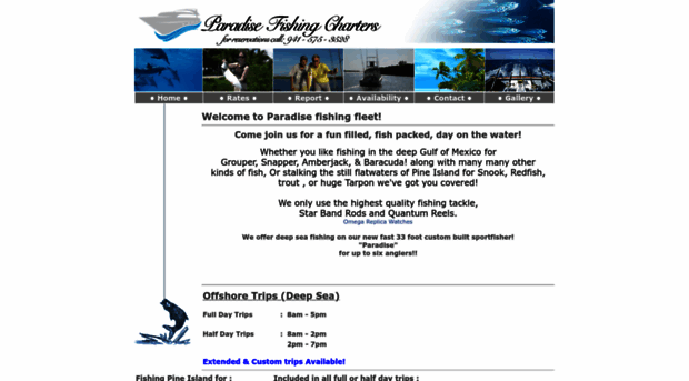 paradisefishingcharters.com - Paradise Fishing Charters - Paradise ...