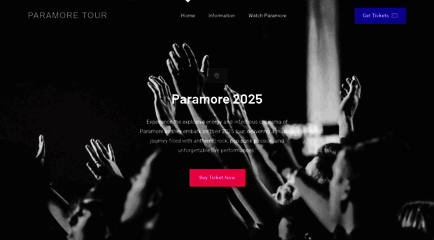 paramore2025tour.com - Paramore 2025 Tour | Official ... - Paramore ...