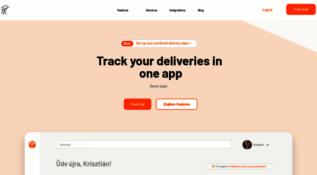parceltracker.bubbleapps.io - Bubble | No-code apps - Parceltracker Bubble Apps