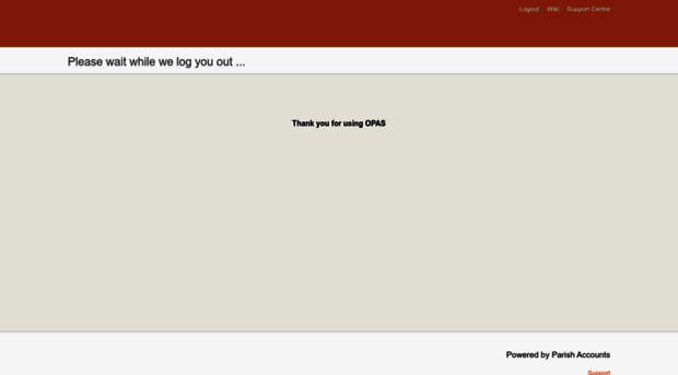 parishaccounts.org.uk - Secure Login to OPAS - Parish ... - Parish Accounts