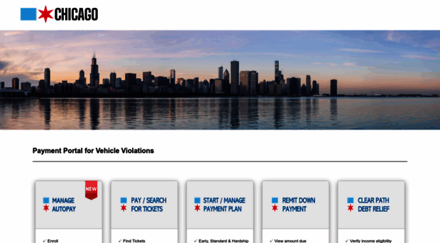parkingtickets.chicago.gov - City of Chicago :: Parking Tic ...