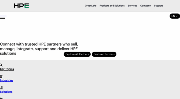 partnerconnect.hpe.com - Partner Connect Site - Partner Connect Hpe