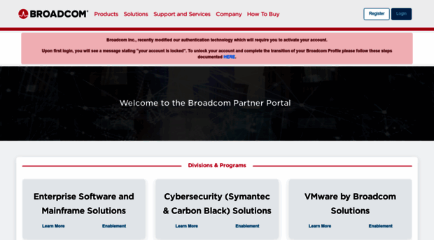 partnerportal.broadcom.com - Home - Partner Portal - Lifera ...