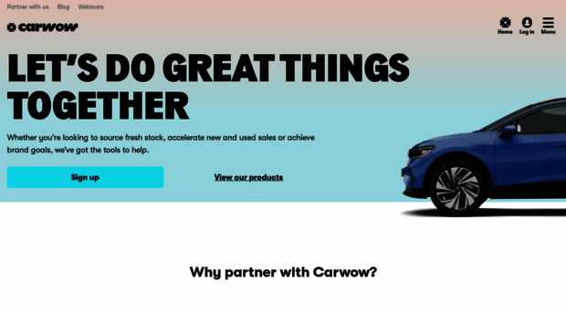 partners.carwow.co.uk - Carwow for business | Partner ... - Partner S ...