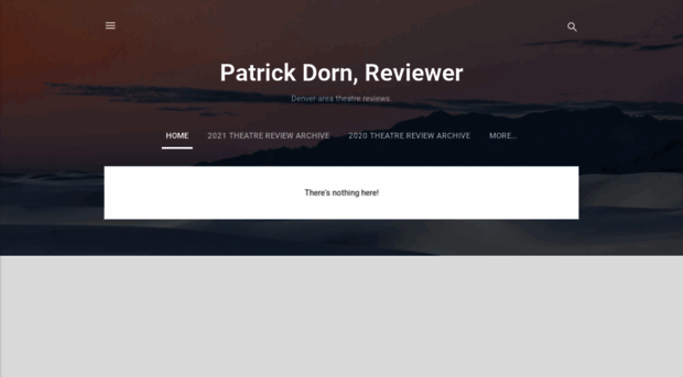 patrickdornreviewer.blogspot.com - Patrick Dorn, Reviewer - Patrick ...