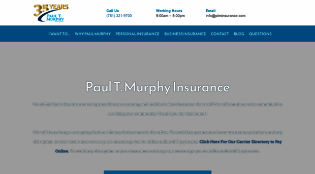 paulmurphyinsurance.com - Paul T. Murphy Insurance | Top... - Paul ...