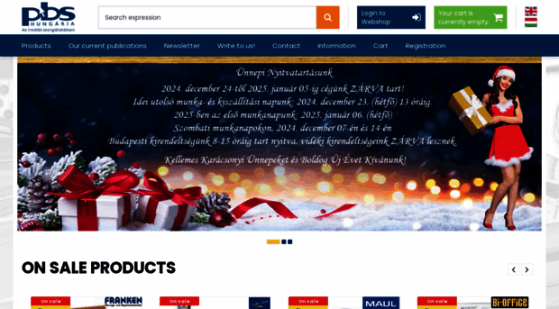 pbs-shop.hu - Pbs WebShop | Pbs Hungária Web... - Pbs Shop