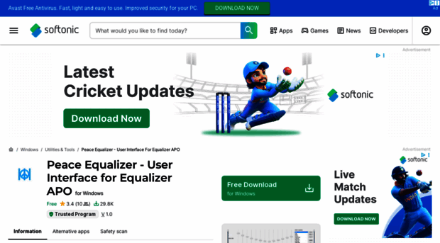 peace-equalizer-user-interface-for-equalizer-apo.en.softonic.com ...