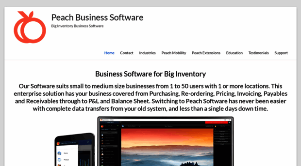 peachv12.com.au - Peach Business Software - Inve... - Peach V12