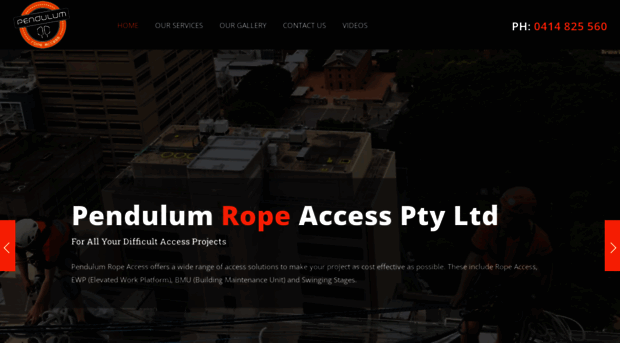 pendulumropeaccess.com.au - One moment, please... - Pendulumropeaccess