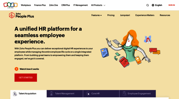 peopleplus.zoho.com - Integrated HR suite for seamle... - People Plus Zoho