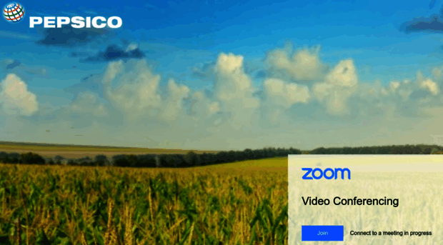 pepsico.zoom.us - Video Conferencing, Web Confer... - Pepsico Zoom