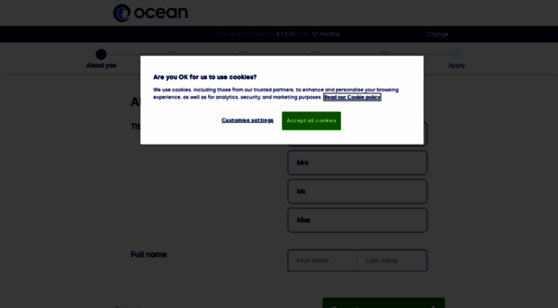 personalloan.oceanfinance.co.uk - Apply for an Ocean Personal Lo ...