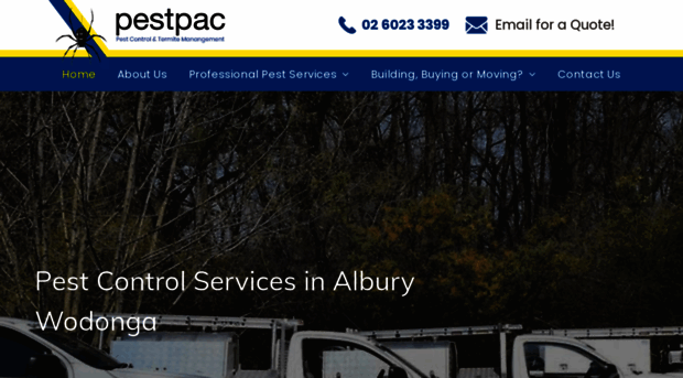 pestpac.com.au - Pest Control Services in Albur... - PESTPAC