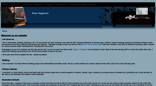 peterhigginson.co.uk - Peter Higginson's Personal Sit... - Peter Higginson
