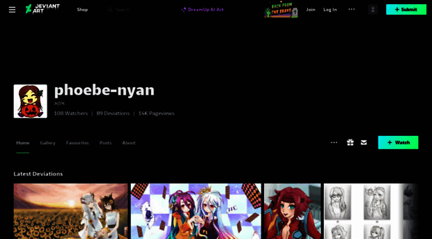 phoebe-nyan.deviantart.com - phoebe-nyan - Hobbyist | Devia... - Phoebe Nyan Deviant Art