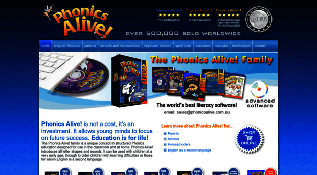 phonicsalive.com.au - Learn to read, spelling, gramm... - Phonics Alive