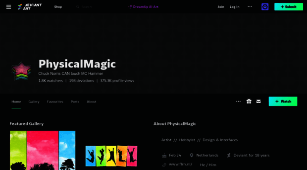 physicalmagic.deviantart.com - PhysicalMagic - Hobbyist, Inte ...