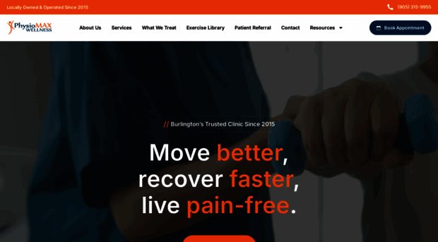 physiomaxwellness.ca - Burlington Physiotherapy Welln... - Physio Max ...