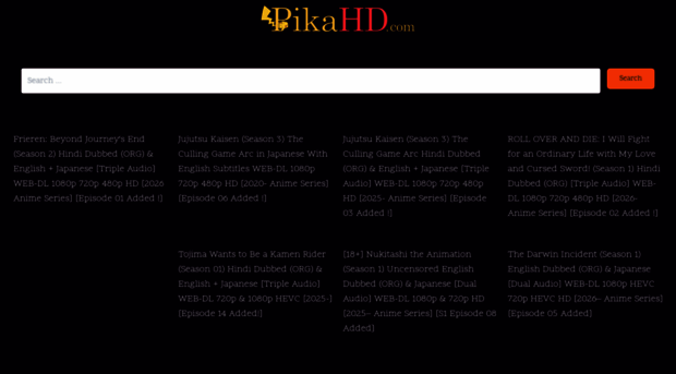 pikahd.com - PikaHD - Anime Movies & Series... - PikaHD