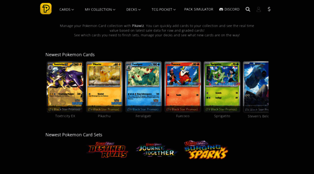 pikawiz.com - Pikawiz - Pokemon Card databas... - Pikawiz