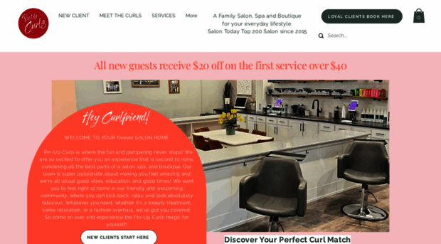 pin-upcurls.com - HOME | Pin-Up Curls Fort Wayne... - Pin Up Curls