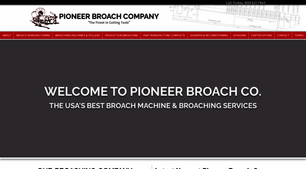 pioneerbroach.com - Pioneer Broach Company | Broac... - Pioneer Broach