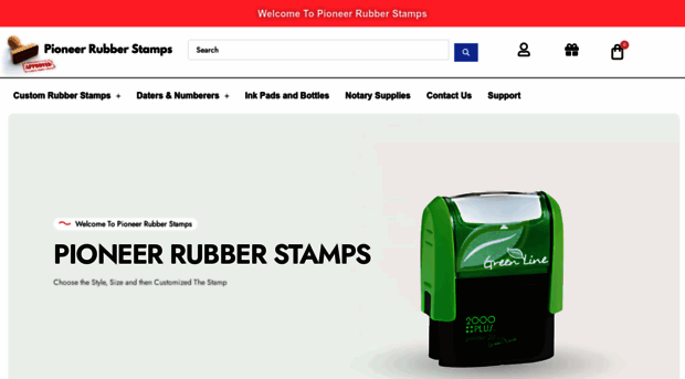 pioneerrubberstamps.com - Pioneer Rubber Stamps - Pioneer Rubber Stamps