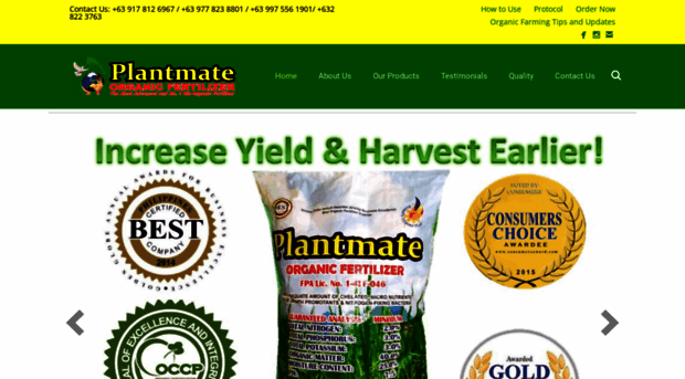 plantmateorganics.com - Plant Mate Organic Fertilizer - Plant Mate ...