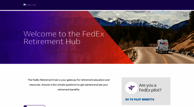plantoday.fedex.com - FedEx Retirement Hub - Plantoday Fed Ex