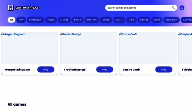 play.gamesnacks.com - GameSnacks - Play Bite-Sized H... - Play Game Snacks