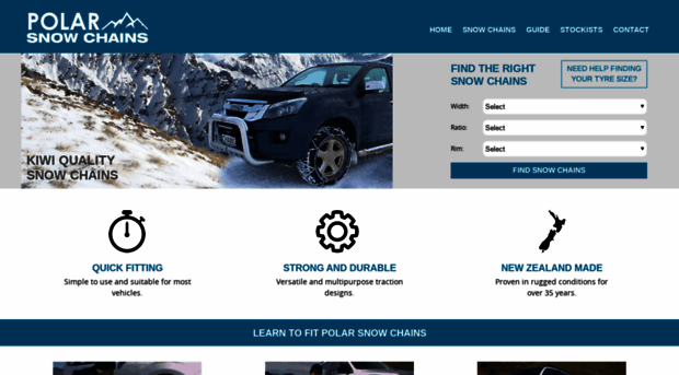 polarsnowchains.co.nz - Polar Snow Chains | New Zealan... - Polar Snow ...
