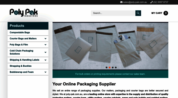 poly-pak.com.au - Courier Packaging Bags, Mailin... - Poly Pak