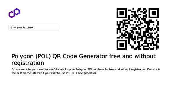 polygon-qr-code-generator.com - POL QR Code Generator | Create... - POL ...