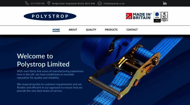 polystrop.co.uk - Polystrop Limited - Webbing Sl... - Polystrop