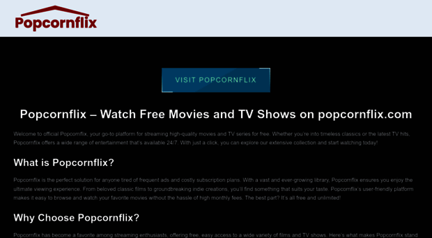 popcornflix.rest - Popcornflix - Watch Free Movie... - Popcornflix