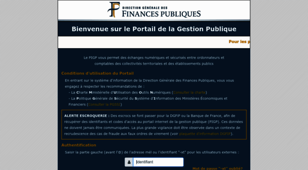 portail.dgfip.finances.gouv.fr - Portail de la Gestion Publique ...