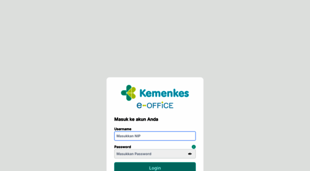 portal-eoffice.kemkes.go.id - portal-eoffice-kemkes - Portal Eoffice Kemkes