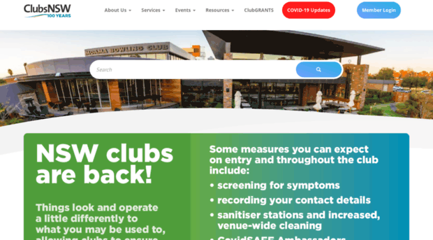 portal.clubsnsw.com.au - ClubsNSW Home - Portal ClubsNSW