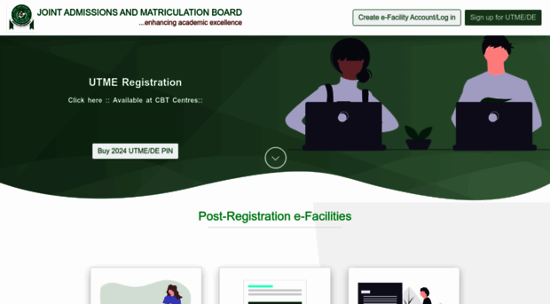 portal.jamb.gov.ng - Joint Admissions and Matricula... - Portal Jamb