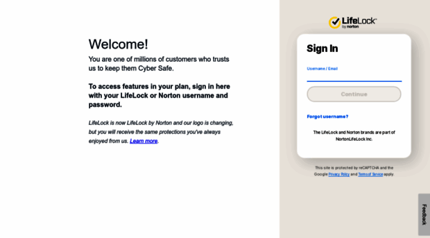 portal.lifelock.com - Sign In - Official Site | Nort... - Portal Lifelock