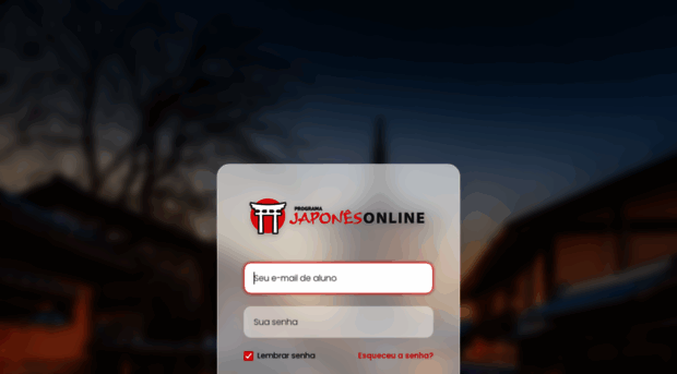 portal.programajaponesonline.com.br - Login - Programa Japonês Onlin ...