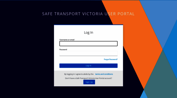 portal.safetransport.vic.gov.au - User Portal | Safe Transport V ...