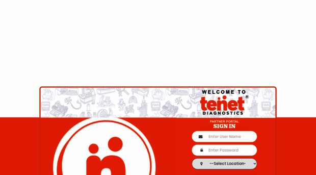 portal.tenetdiagnostics.in - Tenet-Login - Portal Tenet Diagnostics