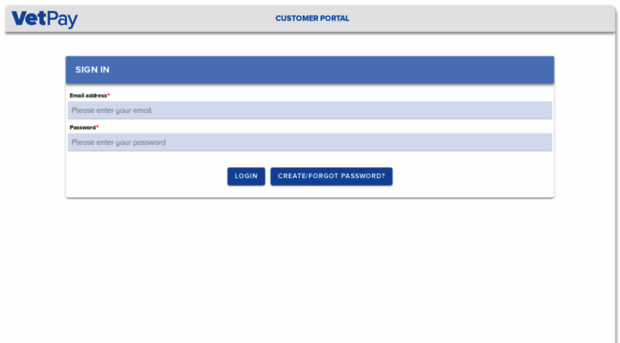 portal.vetpay.com.au - VetPay Customer Portal - Portal Vet Pay