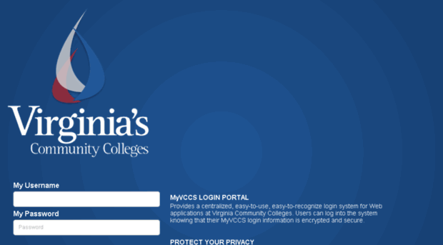 portal1.my.vccs.edu - Virginia Community College Sys... - Portal 1 My Vccs